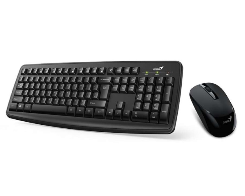 GENIUS - Smart KM-8100 Wireless USB YU crna tastatura + miš