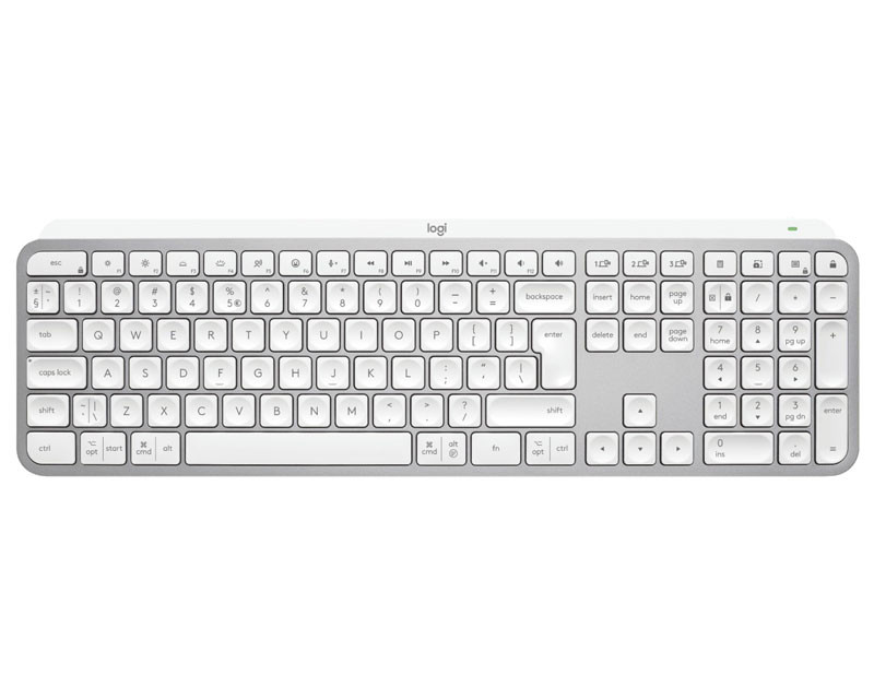 LOGITECH - MX Keys S Wireless Illuminated tastatura Pale Grey US