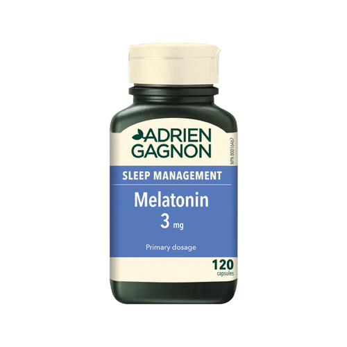 ADRIEN GAGNON MELATONIN caps 120x3mg