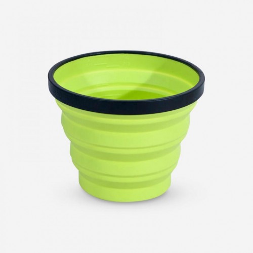 Sklopiva čaša za treking zelena 0,25L