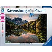 Puzzle slagalica 1000 delova Naturjuvel Piburger jezero Austrija Ravensburger 17326