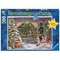 Puzzle 500 delova Božićna prodavnica Ravensburger 16534