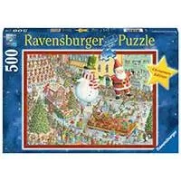 Puzzle 500 delova Božić stiže! Ravensburger 17460