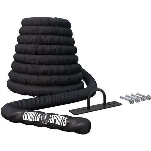 Kanap za trening ’’Battle Rope’’ sa zidnim nosačem (1500 cm x 3,8 cm)