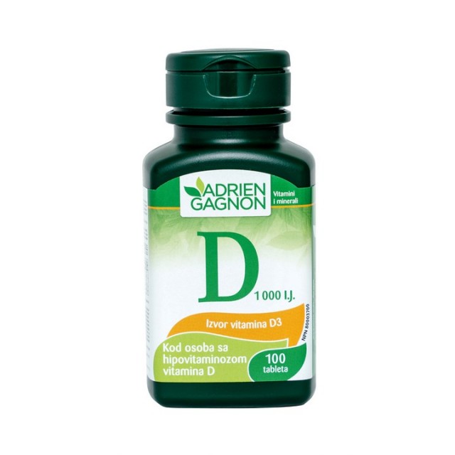 Adrien Gagnon Vitamin D 100 tableta
