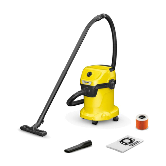 Usisivač Karcher WD 3 V-17/4/20, 1000 W, Žuta