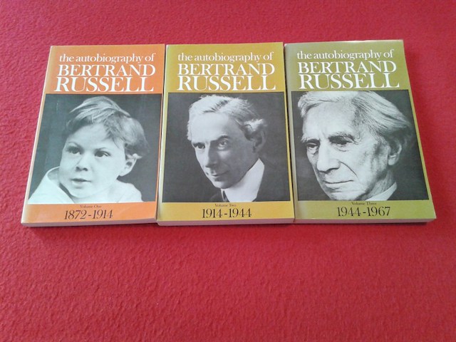 The Autobiography of Bertrand Russell I-III