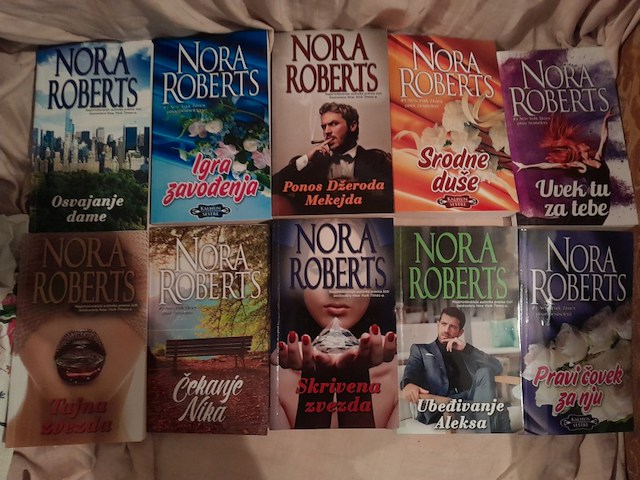 Nora Roberts - 10 knjiga