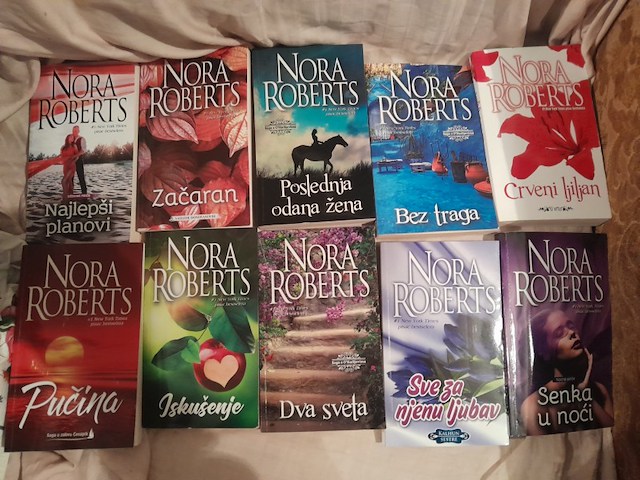 Nora Roberts - 10 knjiga