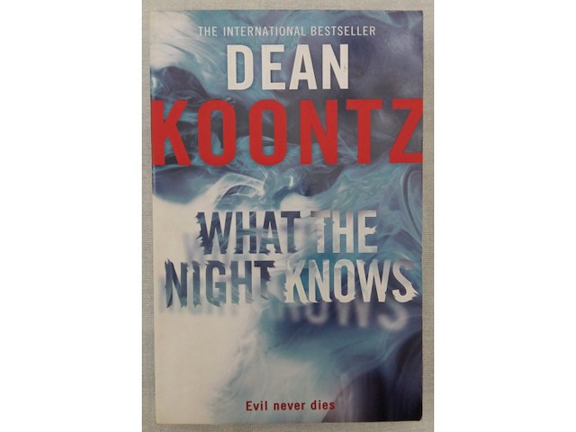 What The Night Knows Dean Koontz english book
