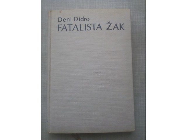 Fatalista Žak     Deni Didro
