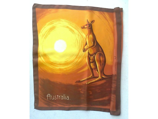 marama vintage HEIL AUSTRALIA kengur 67x66 cm