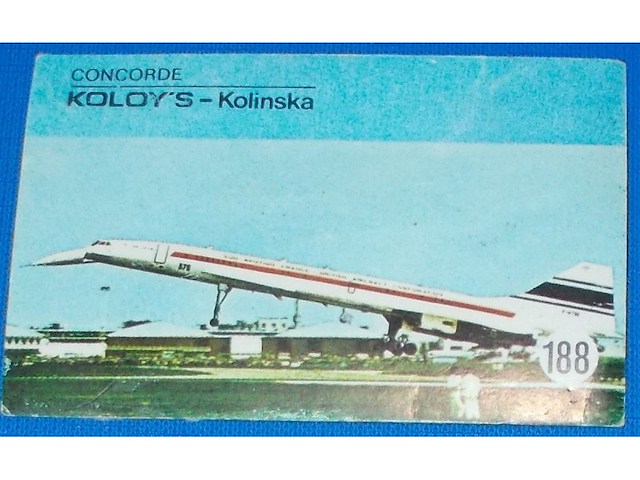 AVIONI  Koloy`s   br.188   Kolinska