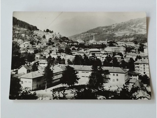 Foča - Panorama - Bosna - Putovala 1961.g -