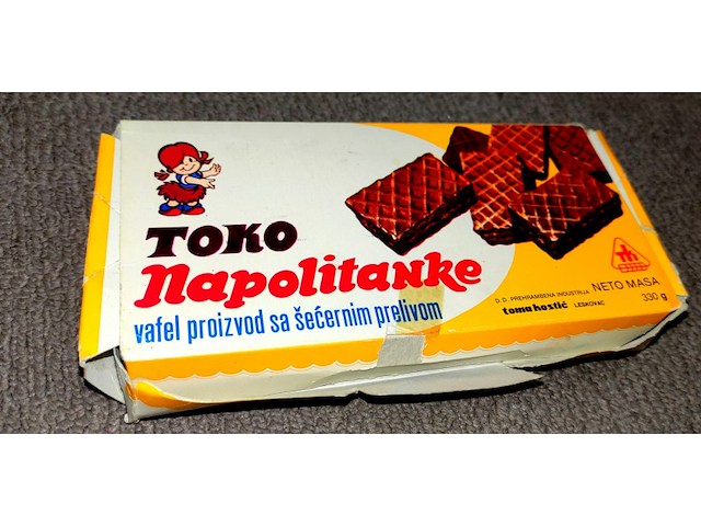 TOKO NAPOLITANKE 1991/92ga Ex YU Toma Kostić