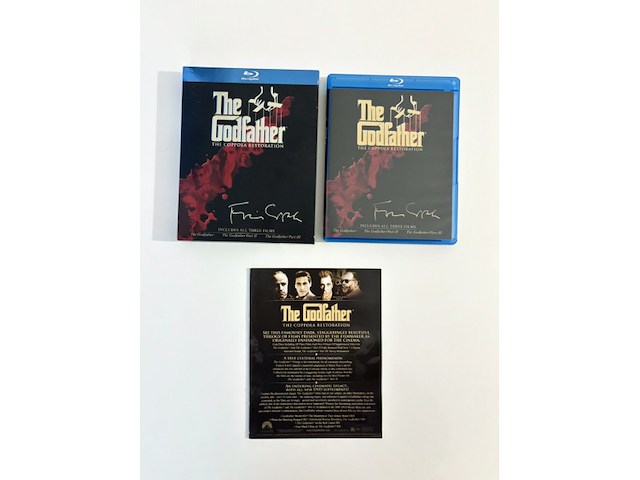 The Godfather Coppola Restoration Trilogy - Blu ray