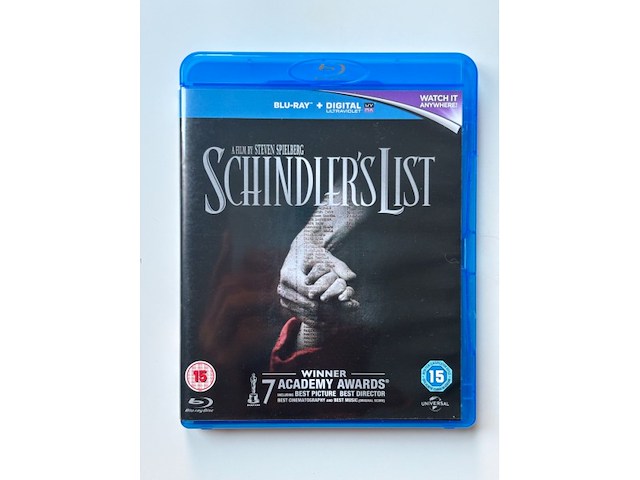 Schindler`s List - Blu ray