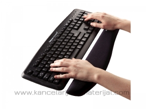 FELLOWES Plush Touch odmarač zgloba za tastaturu (crni)