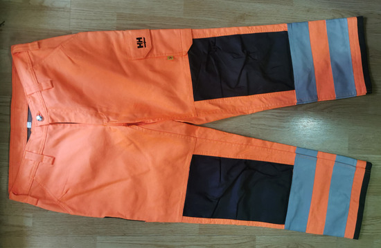 Helly Hansen radne pantalone - visoka vidljivost