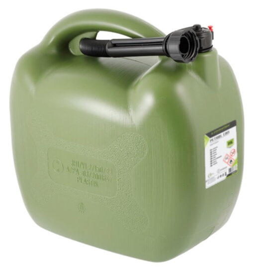 Kanister za gorivo plastični 20L zeleni – Carmotion 63582KH