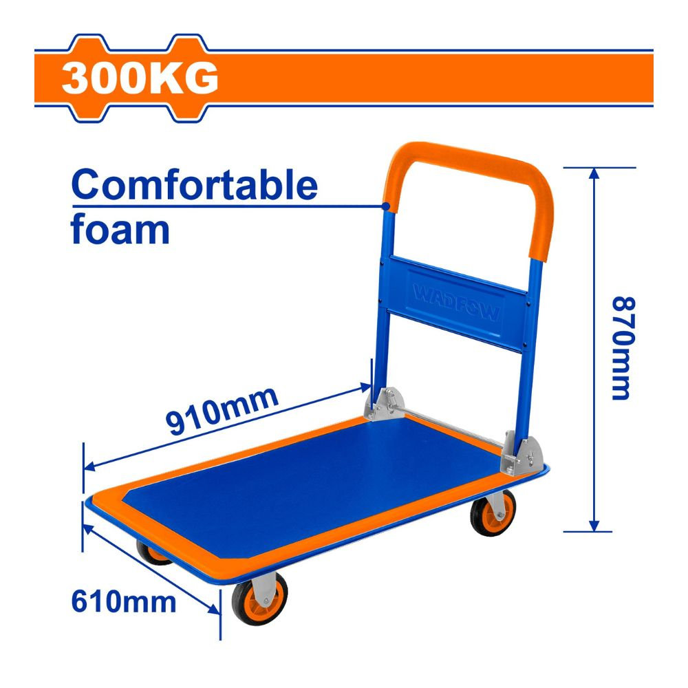 WWB1330 RUČNA TRANSPORTNA PLATFORMA SKLOPIVA 300kg WADFOW