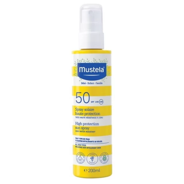 MUSTELA Sprej sa visokom UV zaštitom SPF50+ 200ml