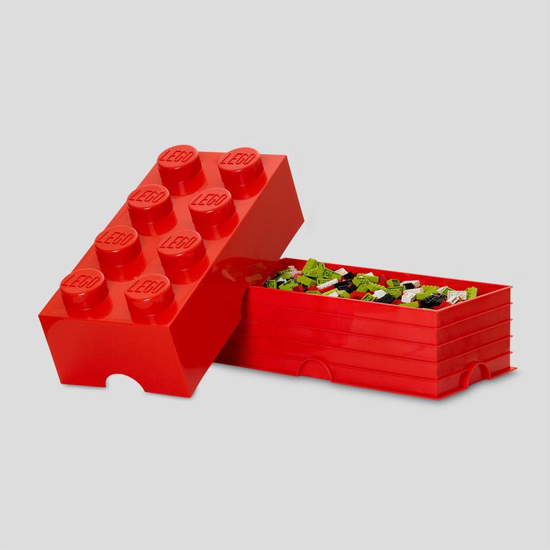 LEGO kutija za odlaganje (8): Crvena