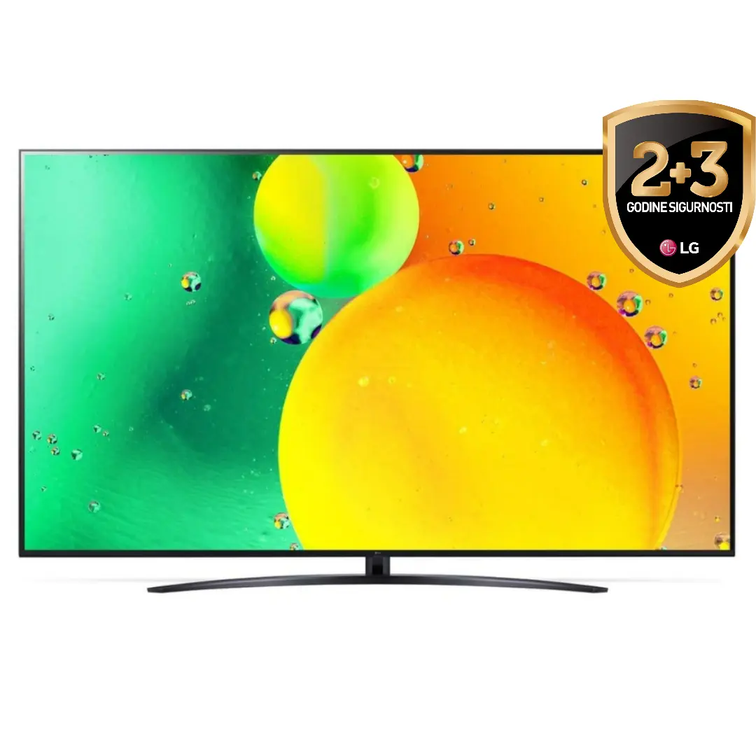 LG Televizor 65NANO763QA 65", Smart, 4K, UHD, DVB-T2