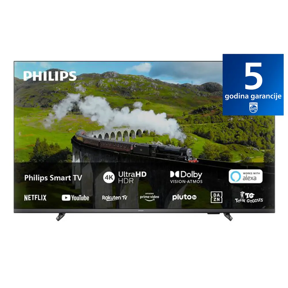 Philips Televizor 50PUS7608/12 50", Smart, 4K, UHD, DVB-T2, LED