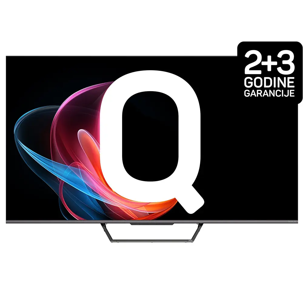 Tesla Televizor Q75S939GUS 75", Smart, QLED, UHD, Google TV, Srebrni