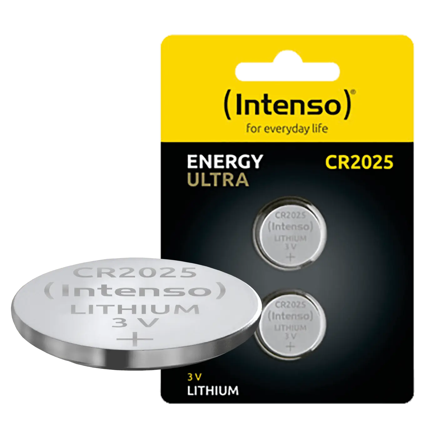 (INTENSO) Baterija litijumska, CR2025/2 3 V dugmasta 2 komada