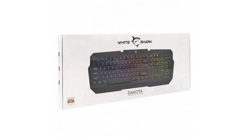 WHITE SHARK Tastatura GK-2105 Dakota crna