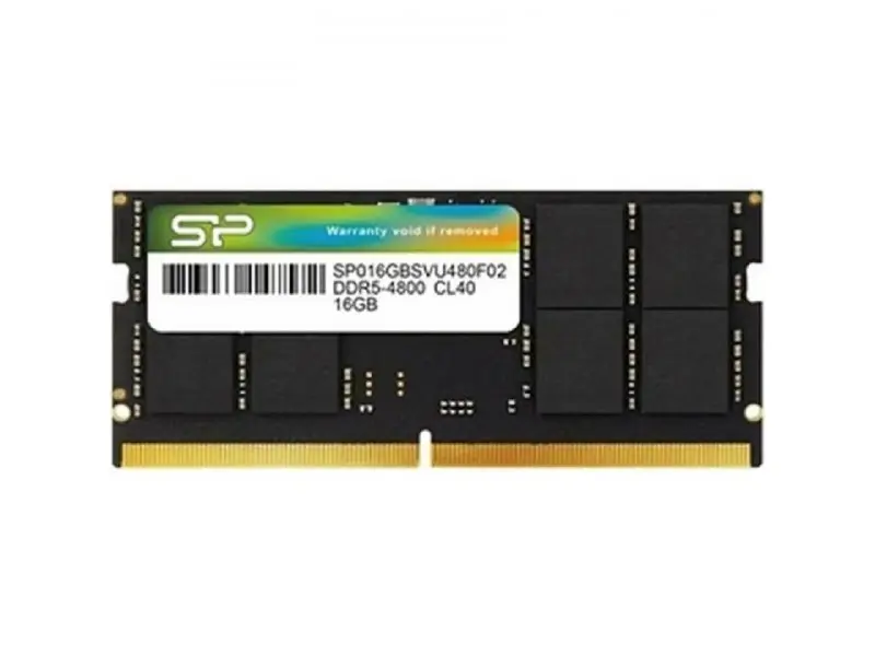 SILICON POWER SP016GBSVU480F02 RAM memorija, DDR5 16GB, 2x8GB, SODIMM, 4800MHz