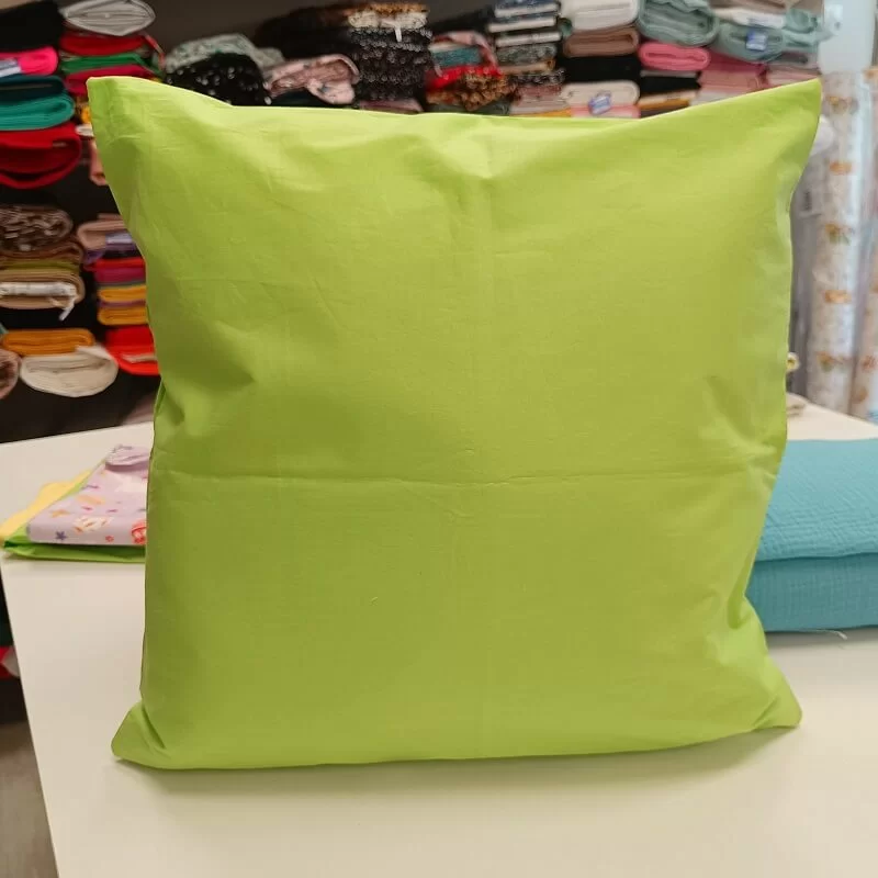 Jastučnica pamučna kiwi zelena 43×43