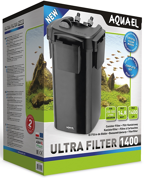 AquaEl Ultra filter 1400- Kanister filter za 250-500l