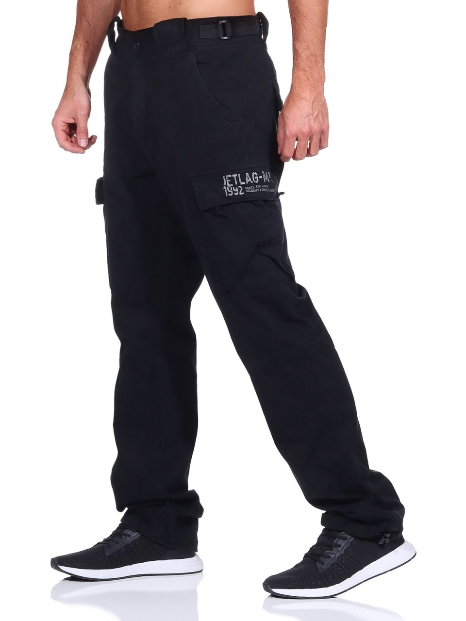 JET LAG 21 753 PANTALONE BLACK