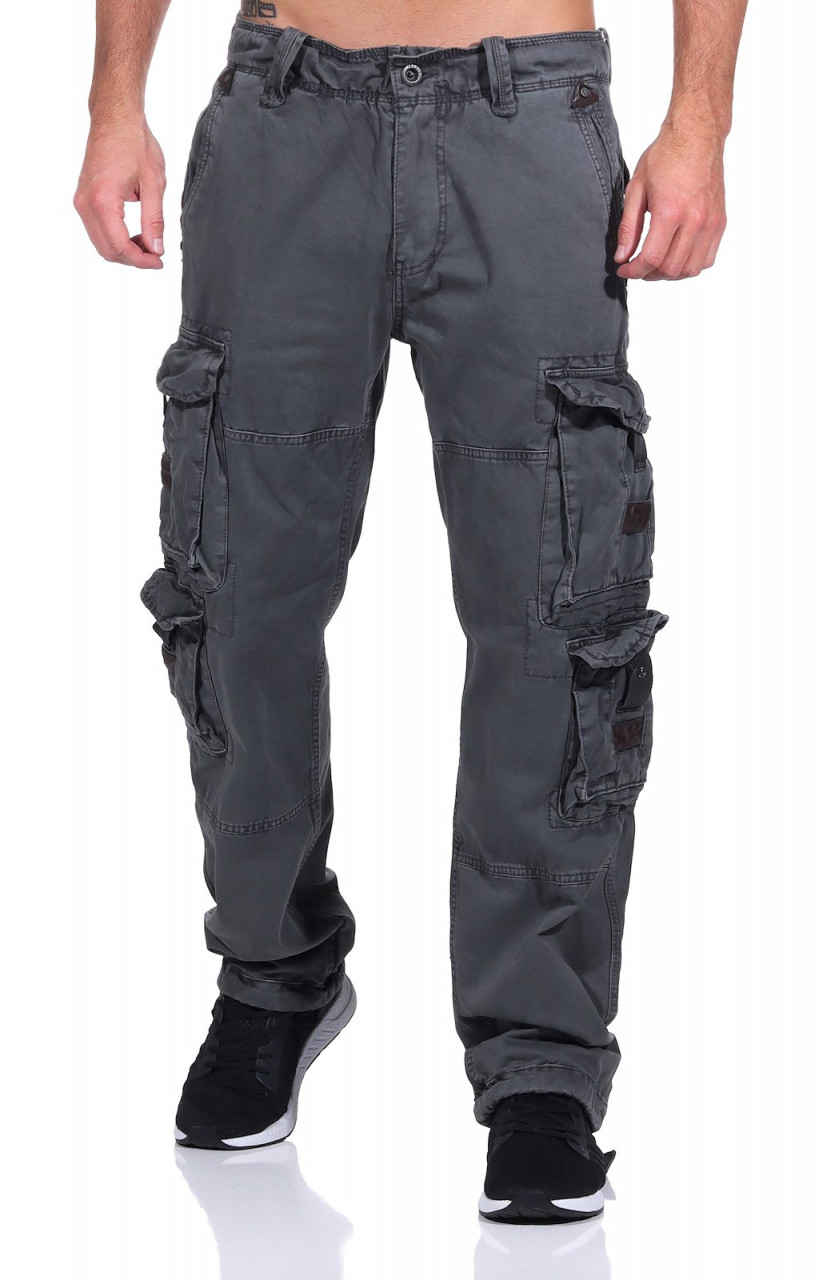 JET LAG FW012 PANTALONE CHARCOAL