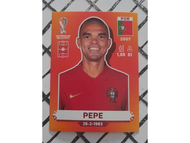 WC 2022 Qatar, Panini, POR7