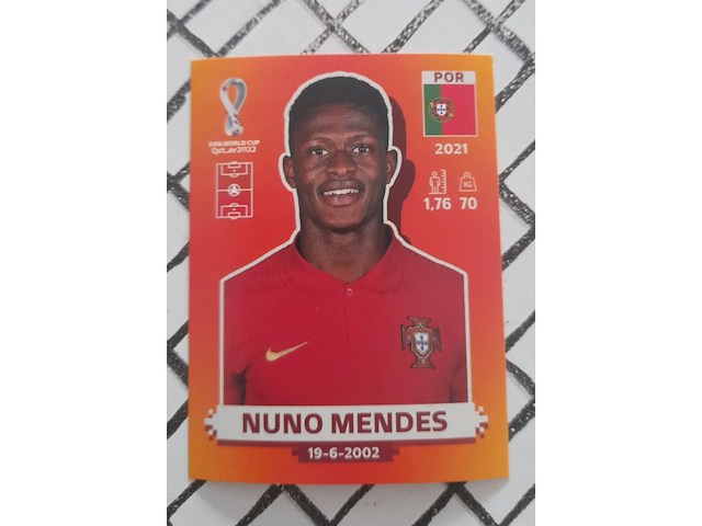 WC 2022 Qatar, Panini, POR6