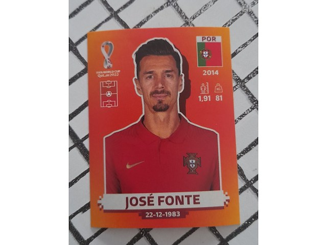 WC 2022 Qatar, Panini, POR5