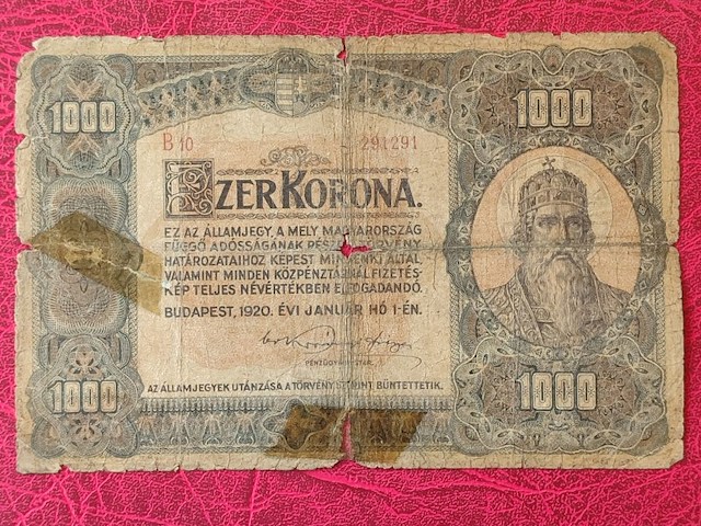 EZER KORONA 1920