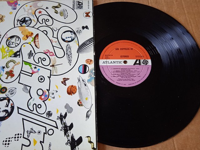 Led Zeppelin – Led Zeppelin III, original, n/mint