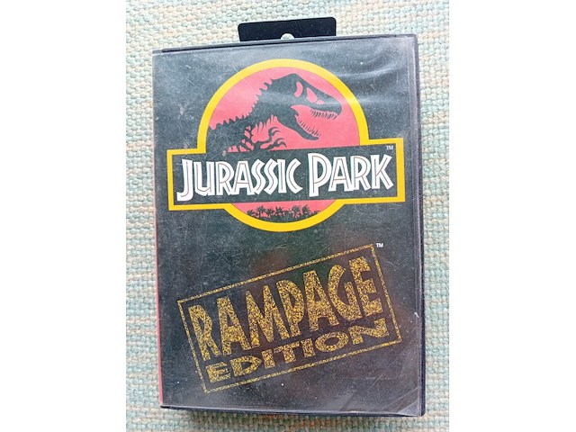 SEGA igrica Jurassic park Rampage edition