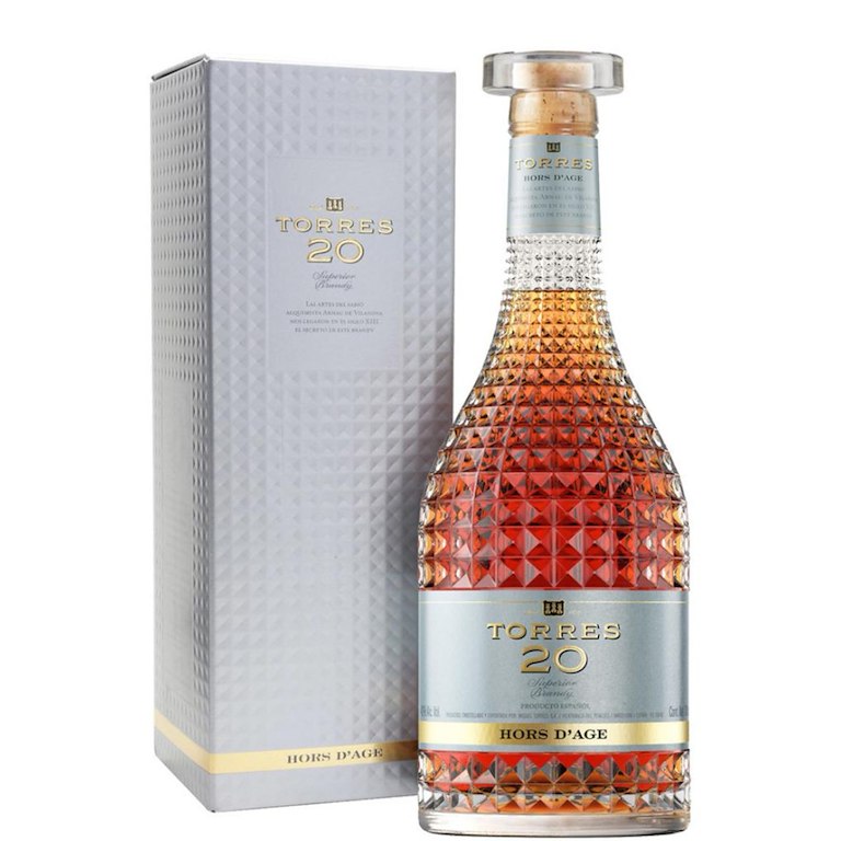 Brandy TORES 20Y gift box 0,7L