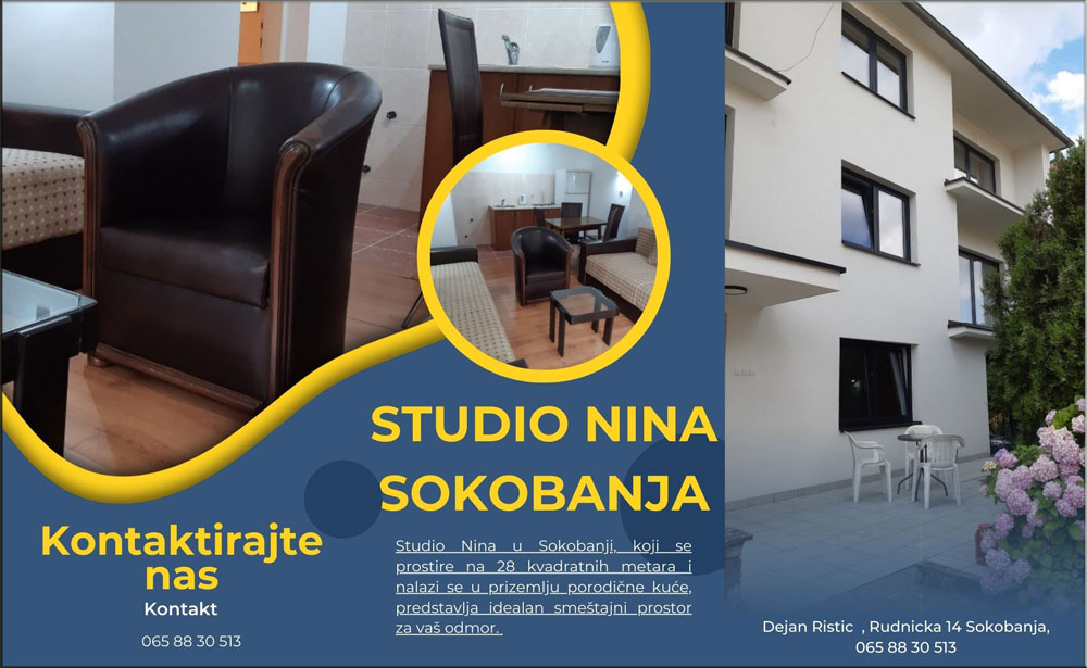 Studio apartman NINA