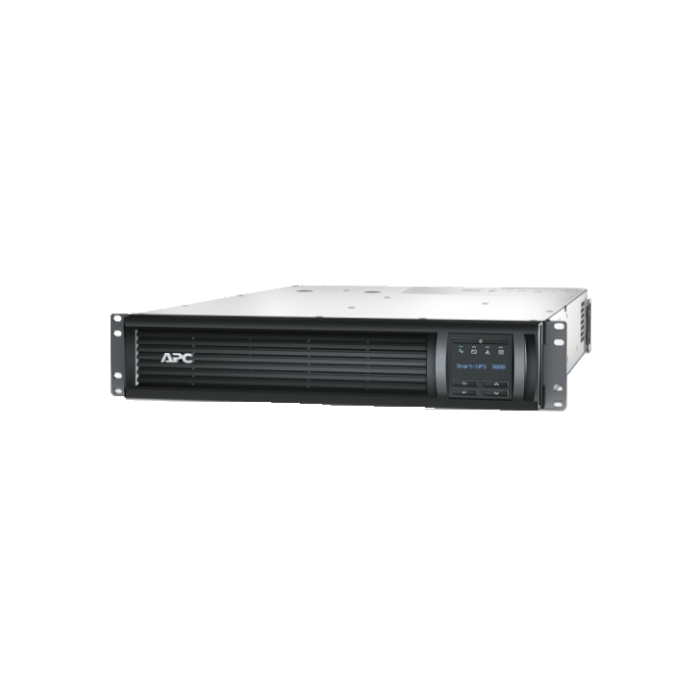 APC UPS SMT3000RMI2UC - 3000VA / 2700W, Line-Interactive, 151-301 VAC, 220/ 230/ 240 VAC +/-5%