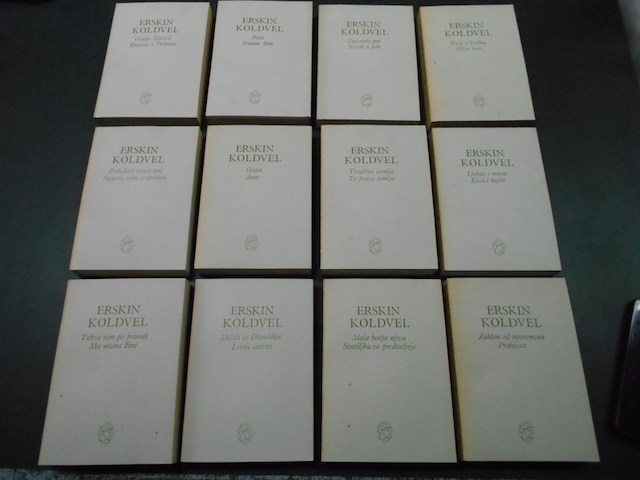 Erskin Koldvel - komplet od 12 knjiga
