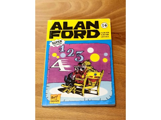 Alan Ford, Super klasik 14 - Jedan, dva, tri, četiri