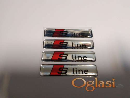 S line nalepnica stiker plocica