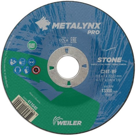 Rezna ploča za kamen METALYNX PRO 3mm (115-300mm) WEILER